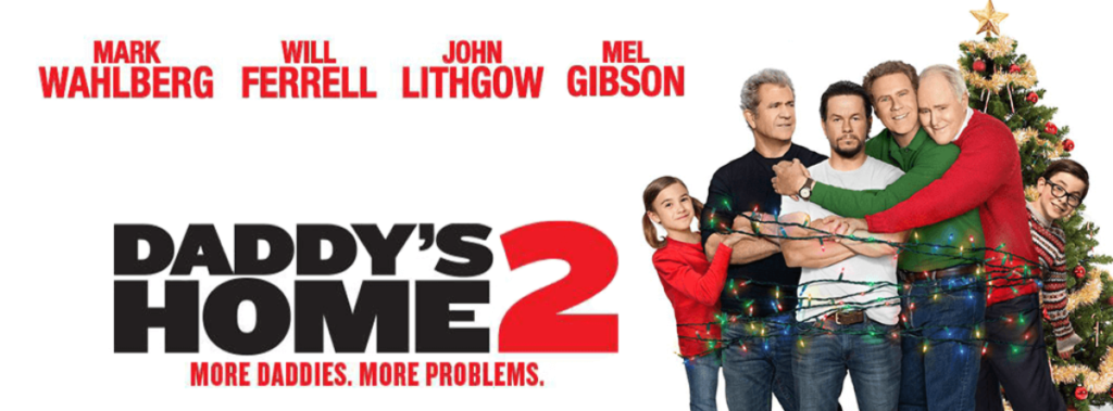 Cinema Club… Daddys Home 2 Popcorn For One Film Reviews